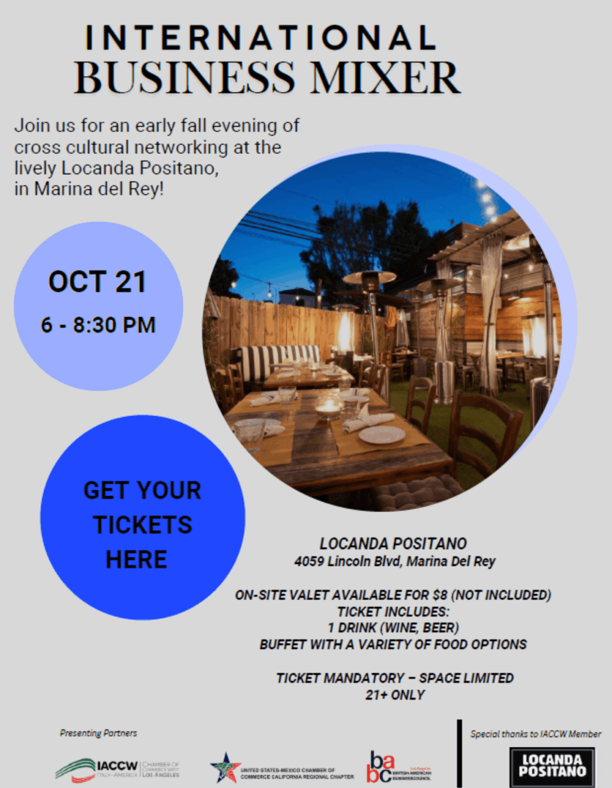 International Networking Business Mixer - US-Mexico Chamber of Commerce